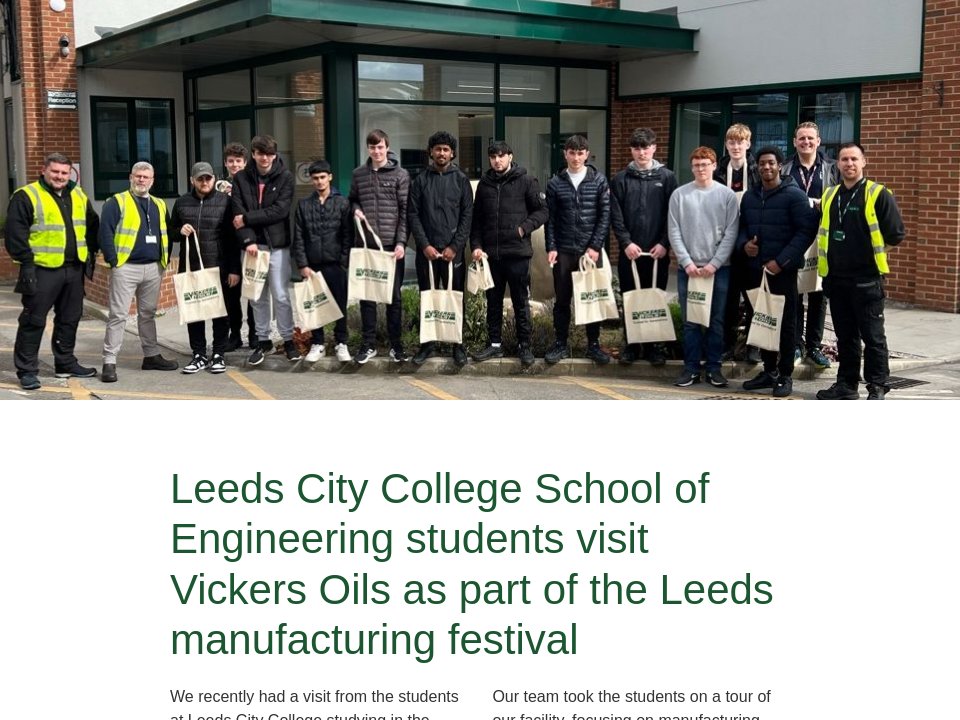 Leeds City College - Vickers Vault September 2024 issue v2